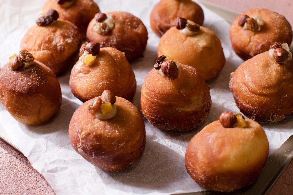 Mince Pie and Maple Mini Doughnuts - Maple from Canada