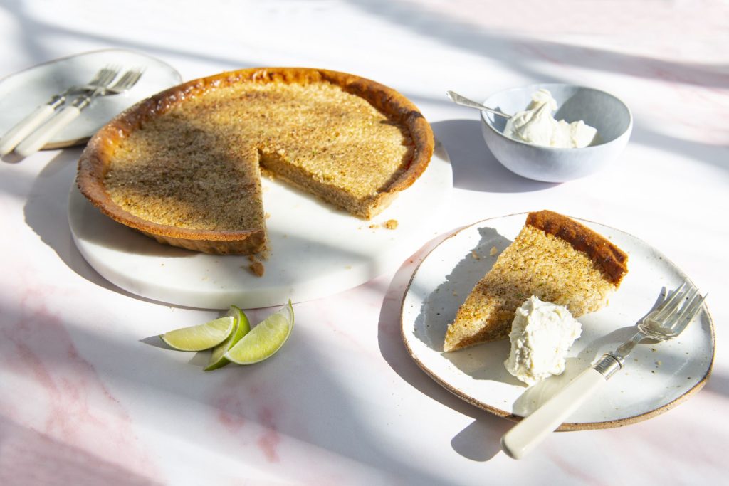 Smoked Hay and Maple Treacle Tart - Maple from Canada